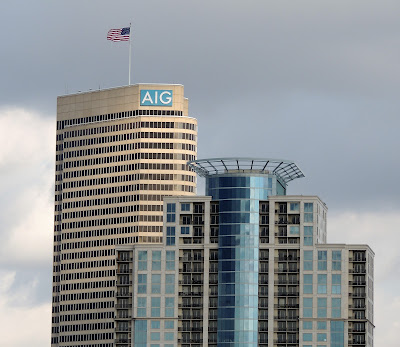 Houston in Pics: AIG Tower seen from Shepherd Drive