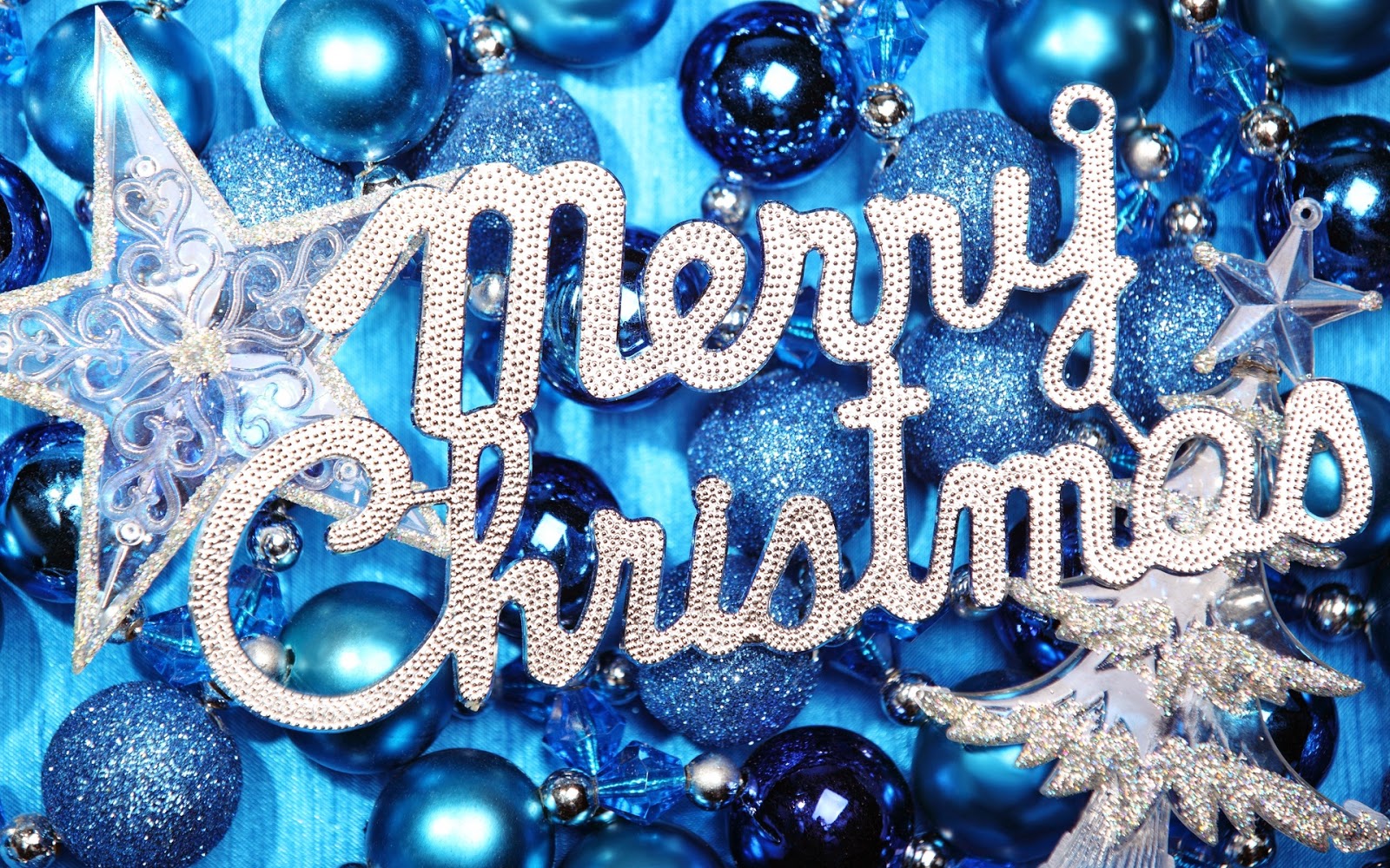 Merry Christmas Blue Wallpaper | Wallpaper HD | Desain | Exterior ...