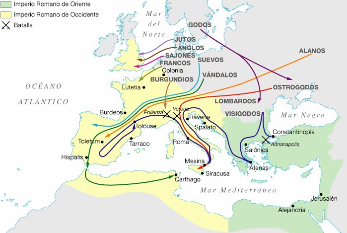 Geografía e Historia 2º ESO : DE LOS REINOS GERMÁNICOS AL IMPERIO ...