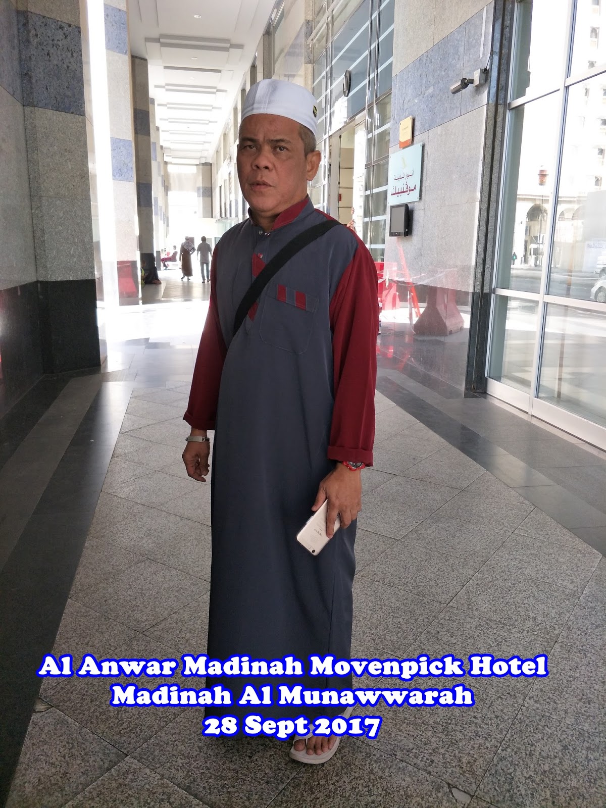Hj. Zulheimy Ma'amor: KEMBARA HAJI 2017 - AL ANWAR MADINAH MOVENPICK HOTEL
