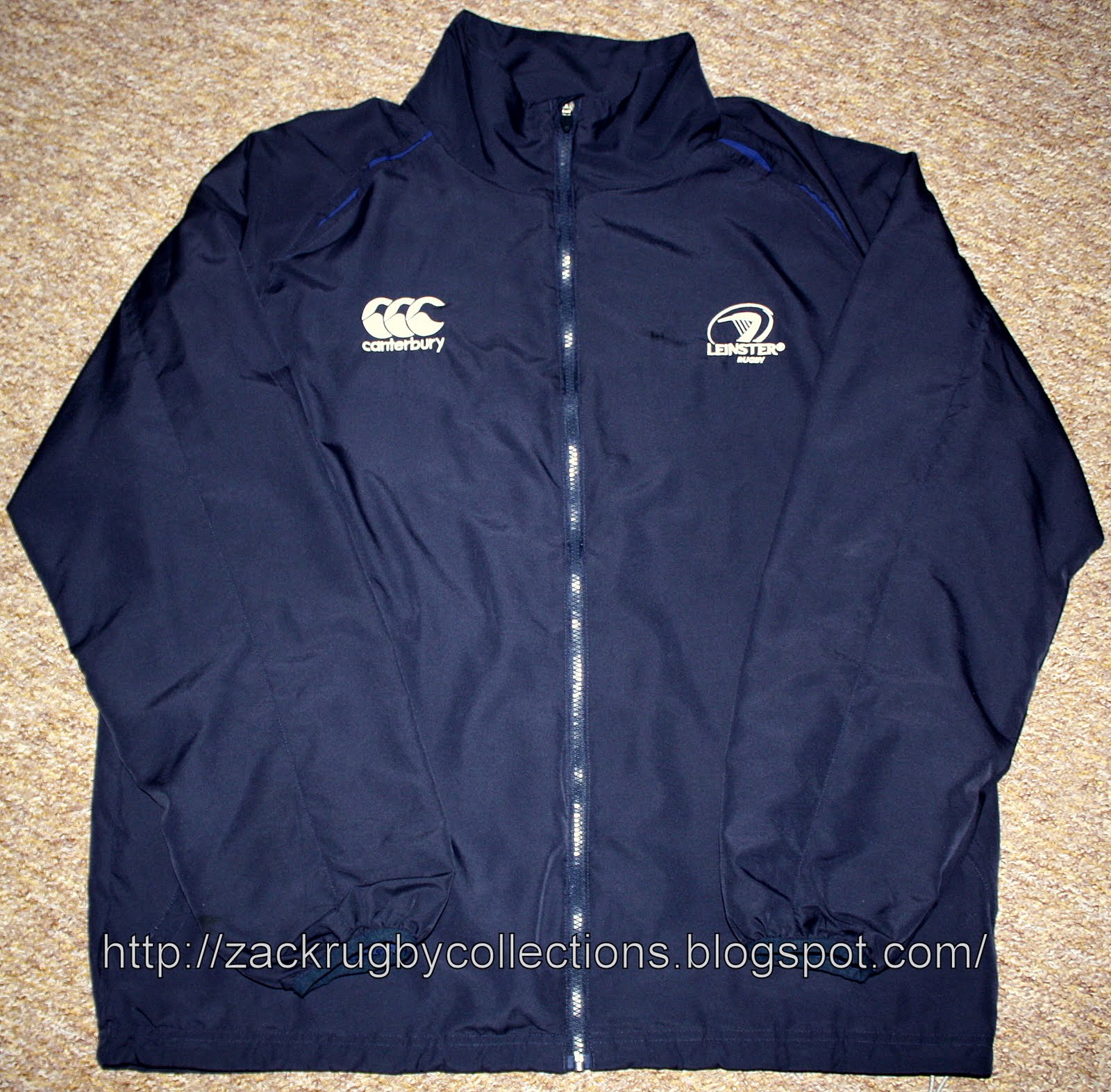 ZackRugby Collections®: Leinster 2009/2010 Rugby Jacket