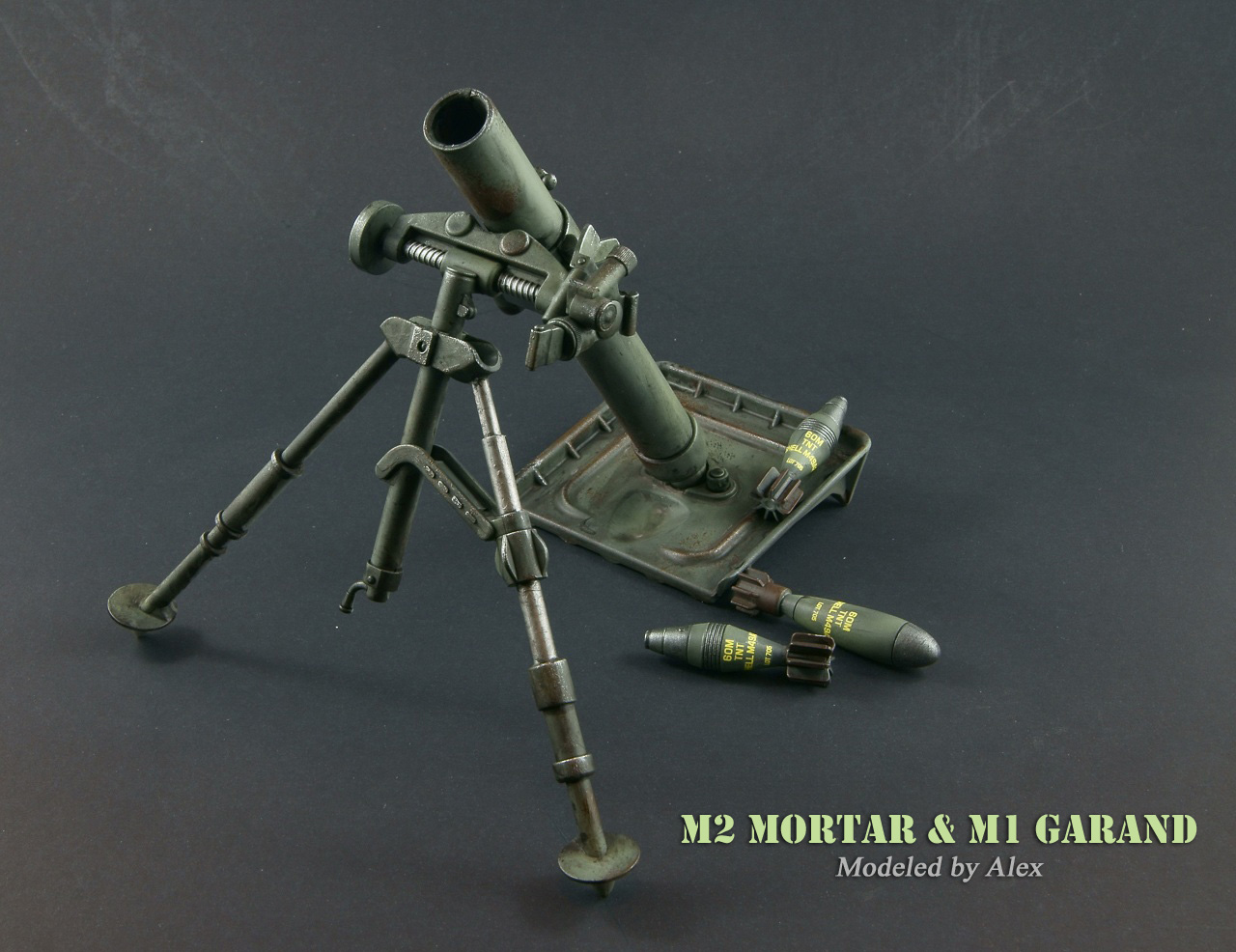 Alex's Model: M2 Mortar & M1 Garand