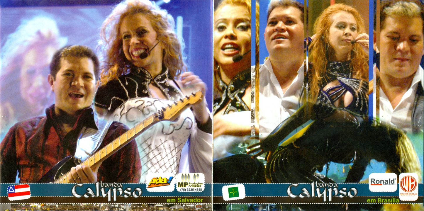 Encarte: Banda Calypso - Pelo Brasil - Encartes Pop