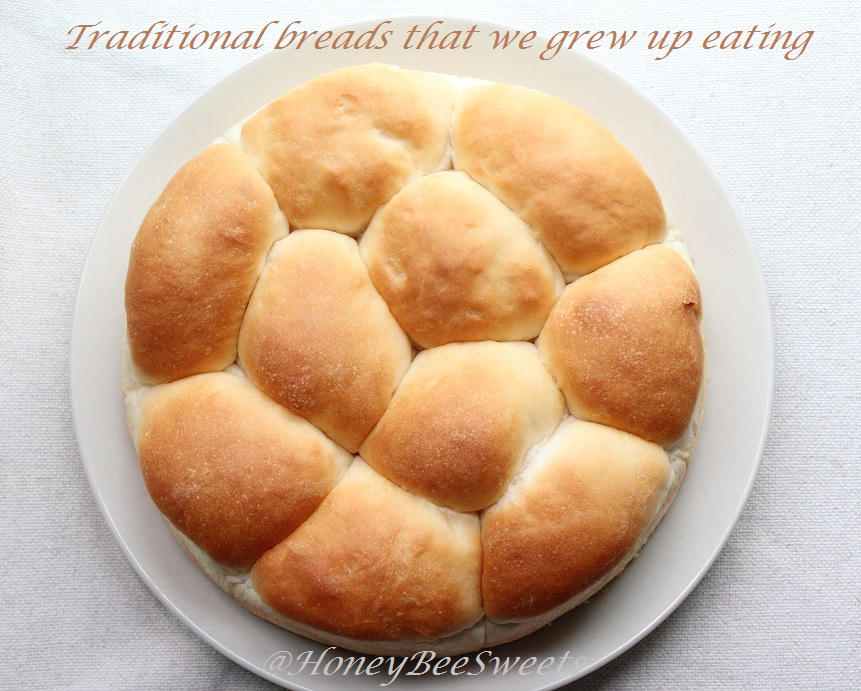 Honey Bee Sweets: Roti Paun with red bean paste