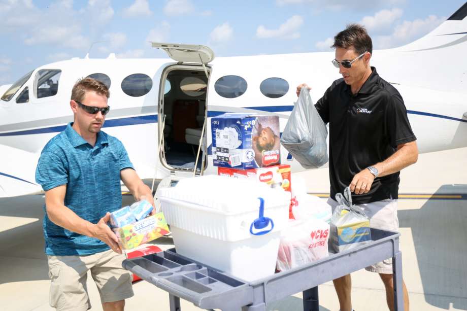Kathryn's Report: General aviation pilots fly in donated supplies for ...