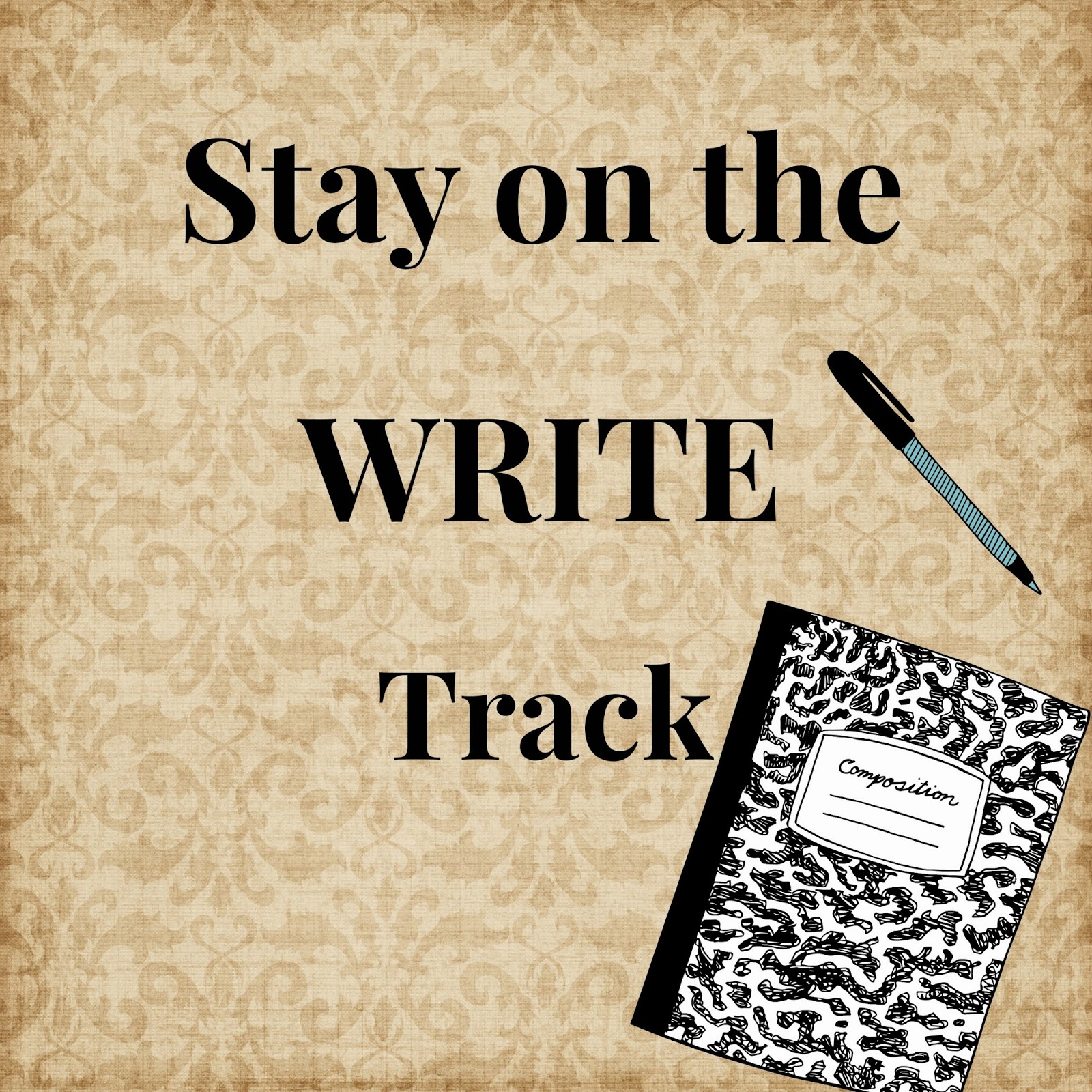 Writing Belle: Stay on the Write Track: Writing Fast