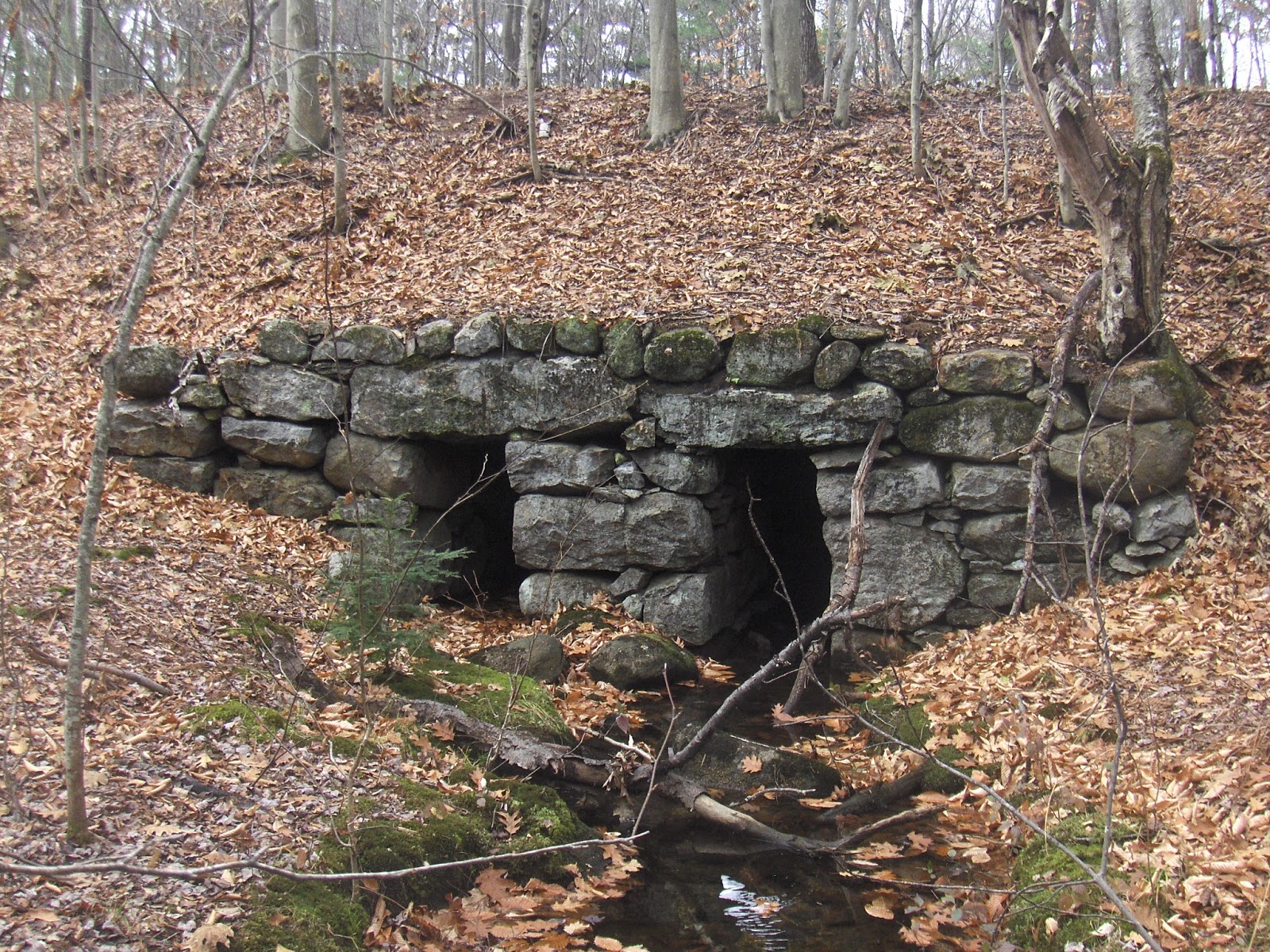 Rock Piles: Railroad Culvert
