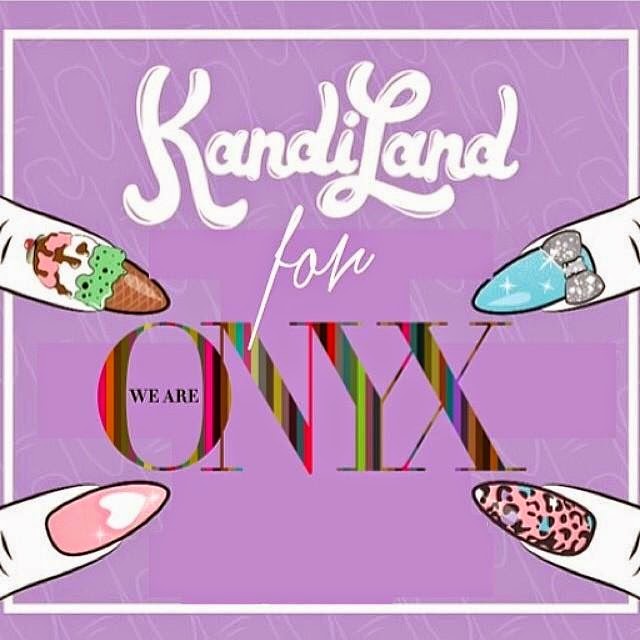 MlleCafeAuLait's Babbling!: "KANDILAND" Nail Art ONYXBOX! #WeAreOnyx