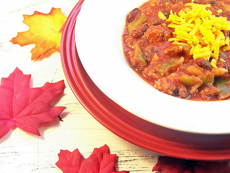 Mellow Beantastic Chili for Slow Cooker Saturday - Cravings of a Lunatic