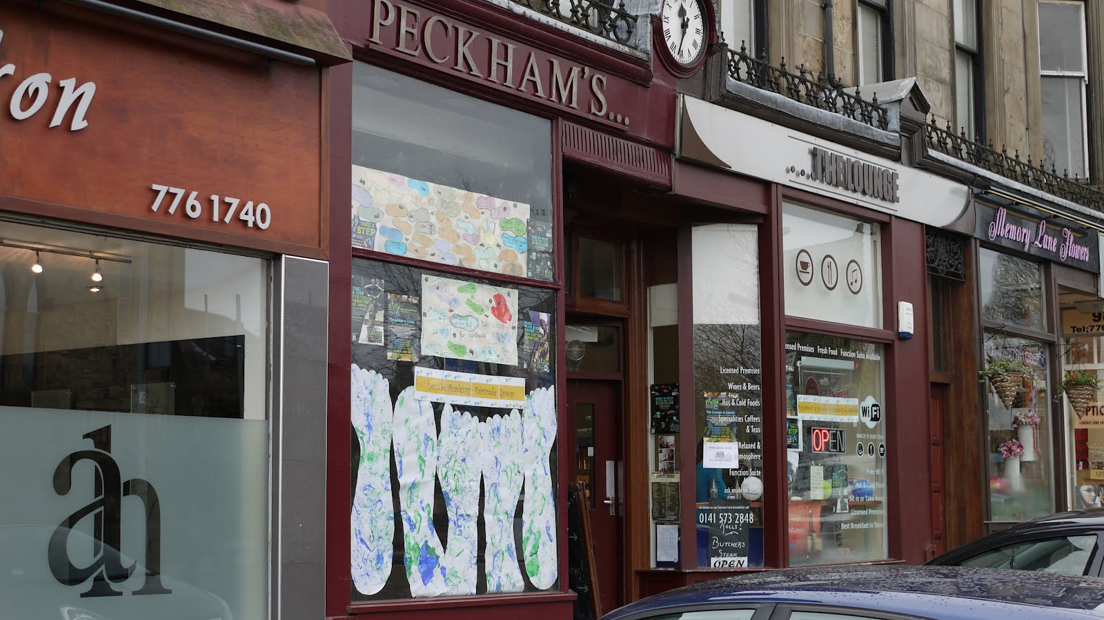 Walking and Crawling: From Lenzie to Lennoxtown: 10th March 2012