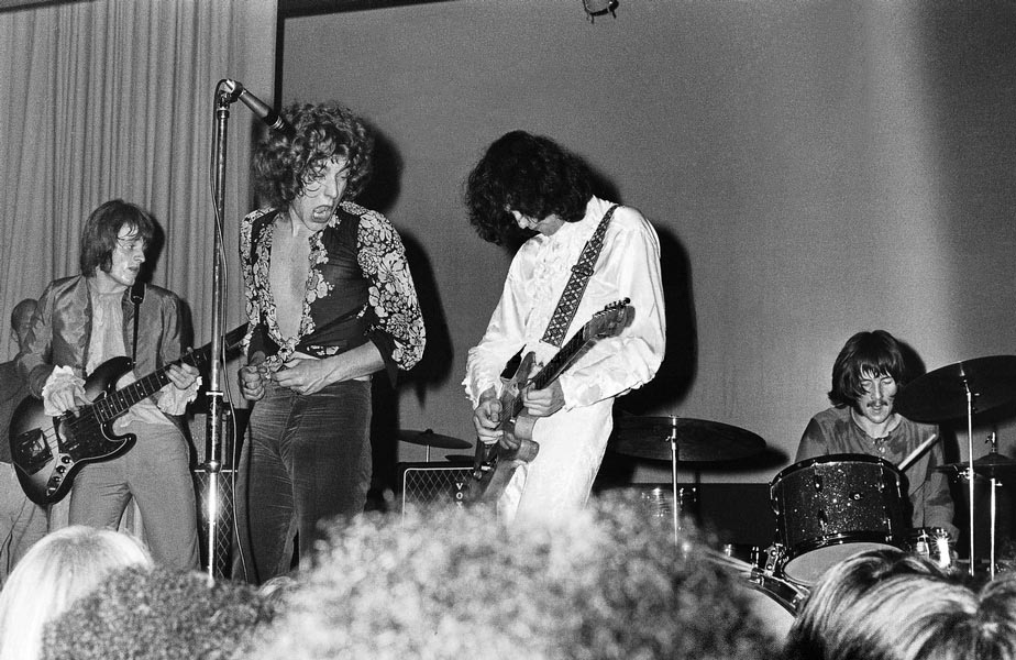 Led Zeppelin's first gig, 1968. : r/OldSchoolCool