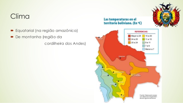 aspectos físicos da bolívia