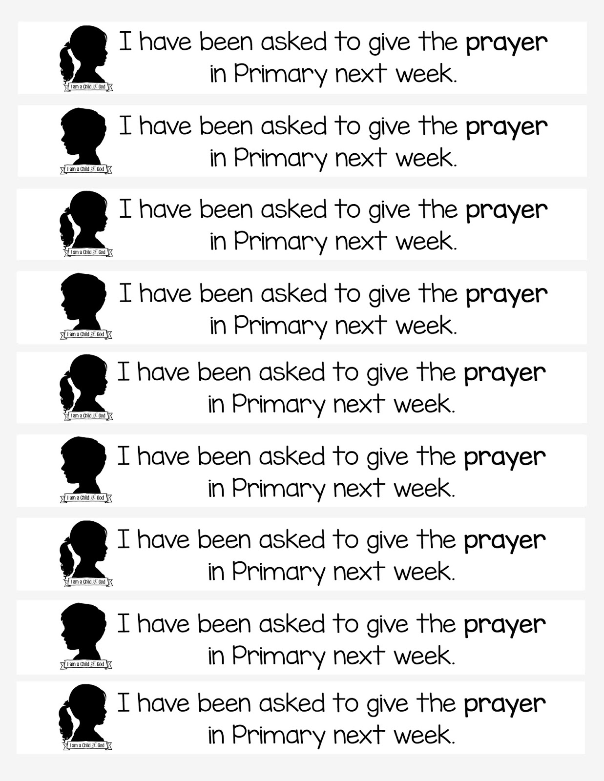 A Pocket full of LDS prints