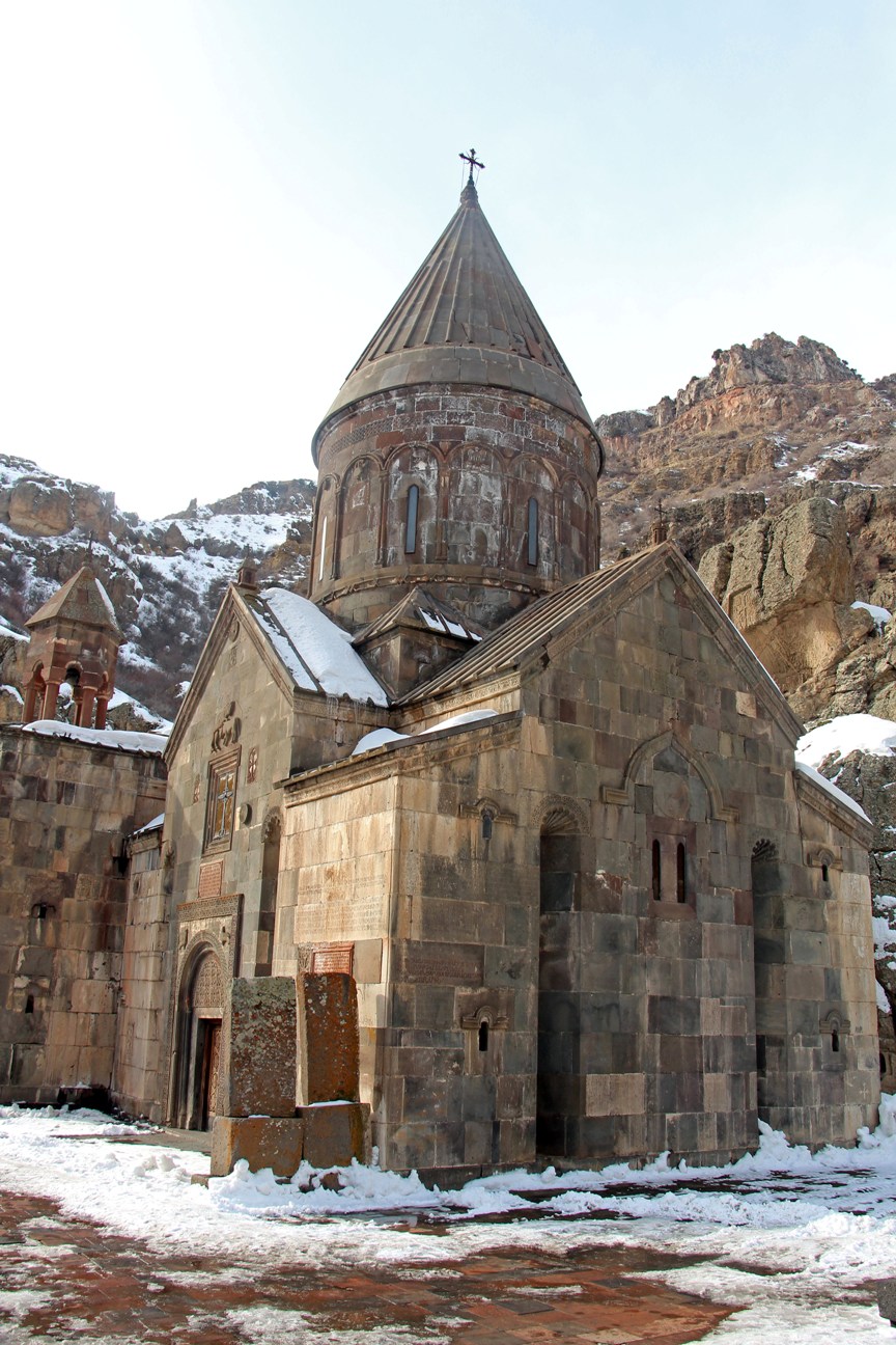the viewing deck: Garni Temple - Geghard Monastery Afternoon Tour