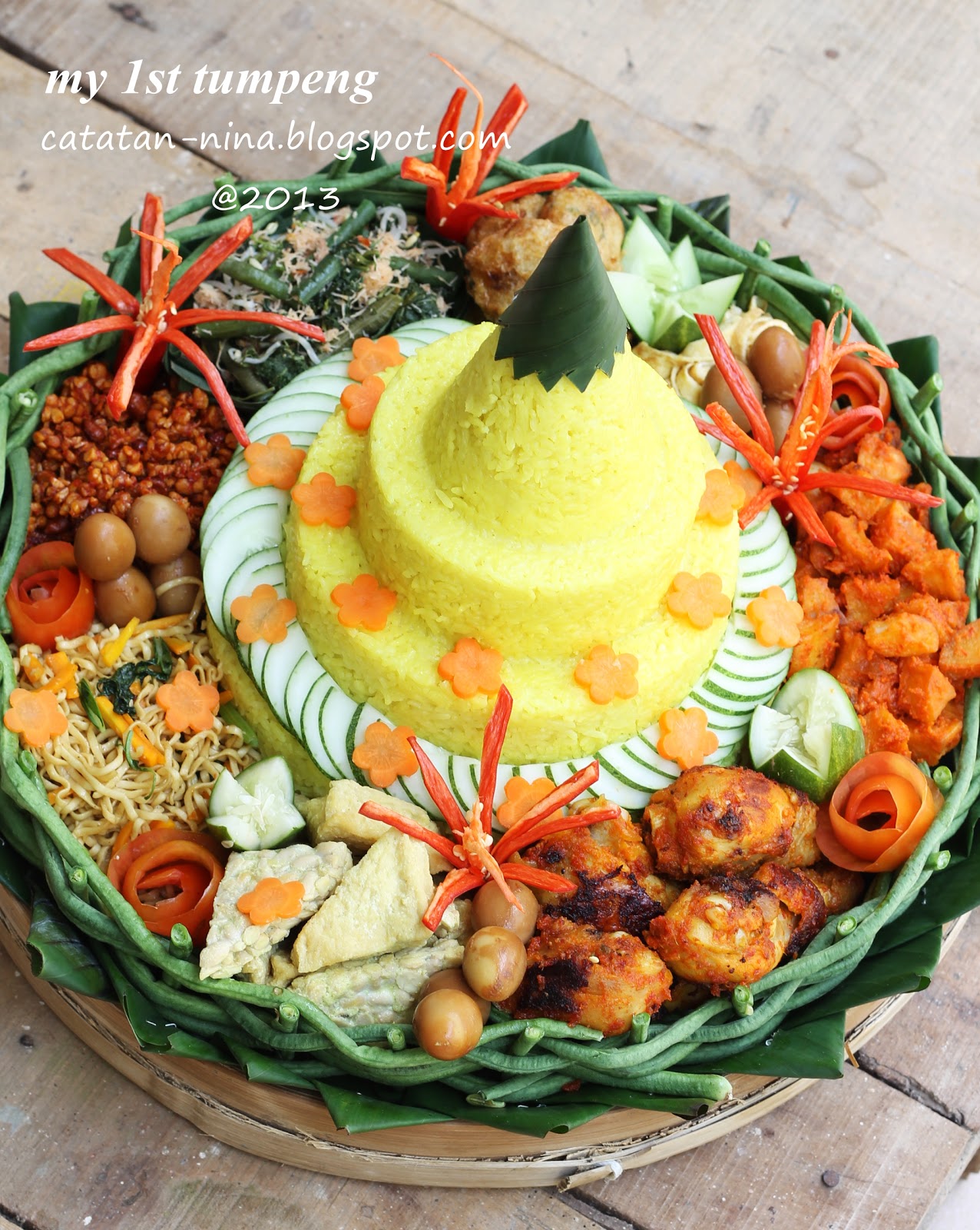 MY FIRST TUMPENG - Catatan-Nina | Aneka Resep Masakan Rumah menjadi ...
