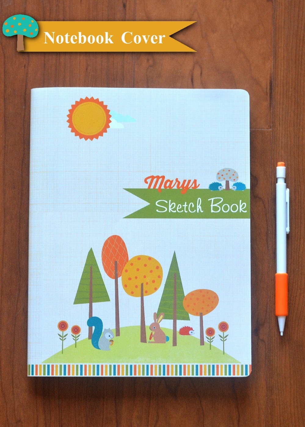 Digital Designs Scrapbooking: DIY Notebook Cover