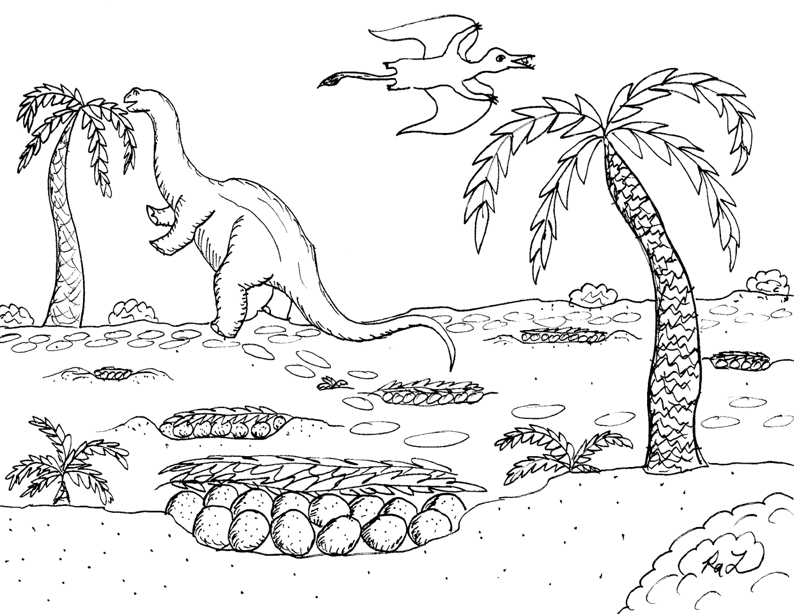 Robin's Great Coloring Pages: Patagotitan New Biggest Dinosaur