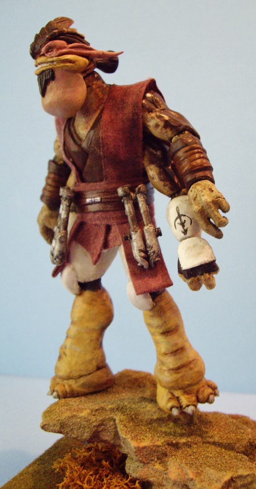 Customs for the Kid: "JEDI GENERAL PONG KRELL" custom action figure ...