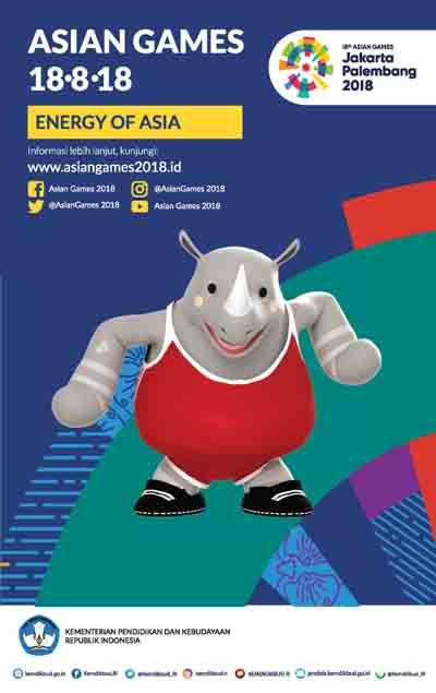 Asian Games XVIII Tahun 2018 ~ Media Pembimbingan Guru