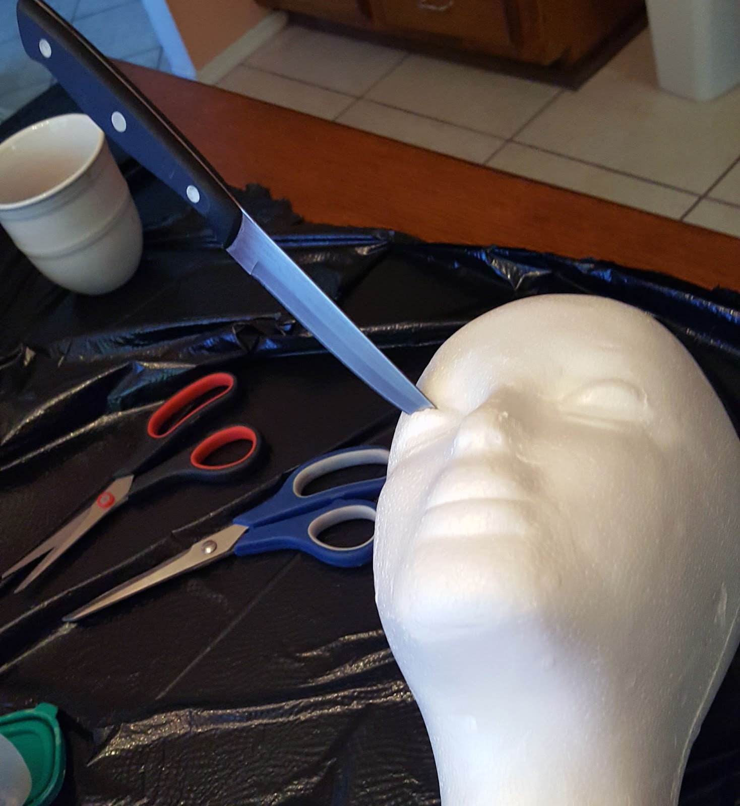 Crafts: Making a Scarecrow Head