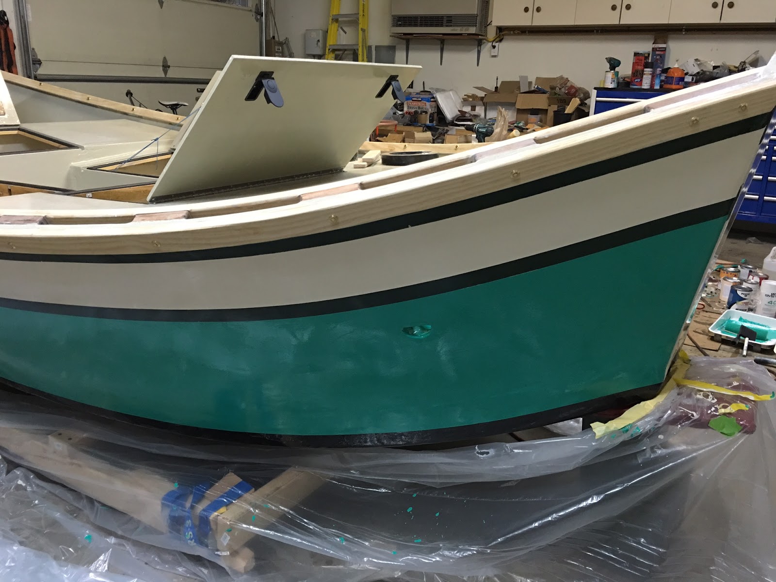 Whitewater Dory: More Paint Pictures