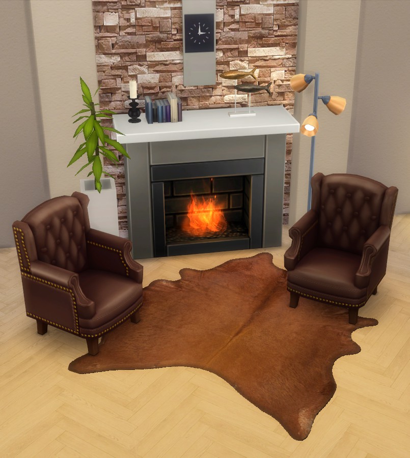Corporation "SimsStroy": The Sims 4. Rug "KOLDBI" IKEA.