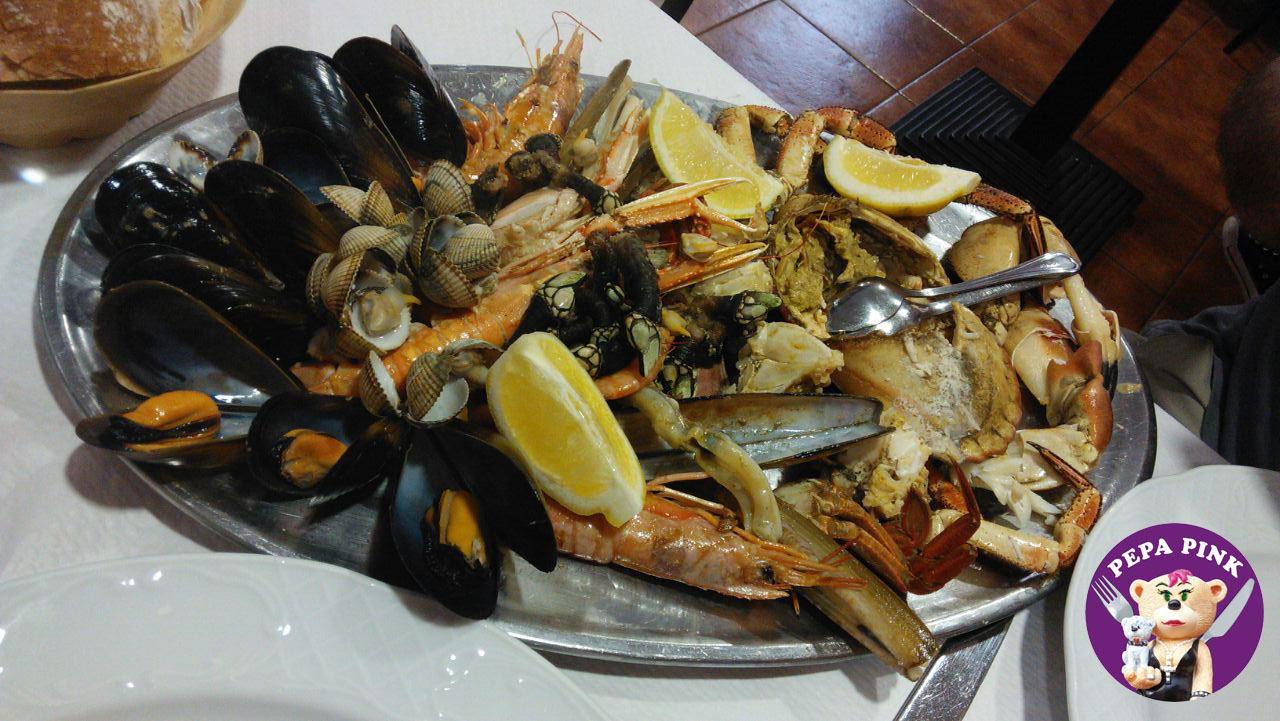 Los placeres de Pepa: EL TRÉBOL, MARISCADA ACCESIBLE