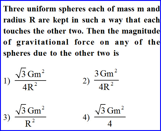 Gravitation Problems with Solutions Two | IIT JEE and NEET Physics