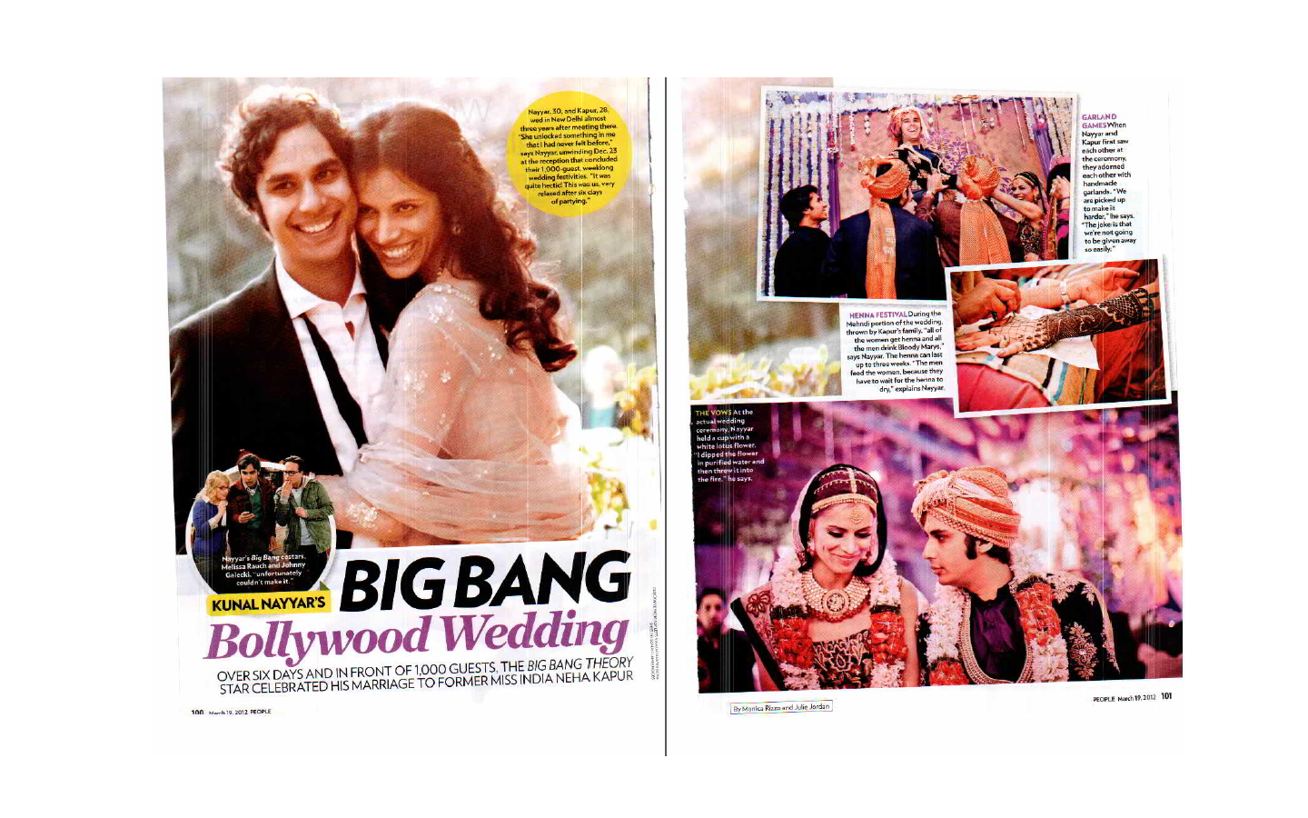 Red Carpet Wedding: Kunal Nayyar and Neha Kapur - Red Carpet Wedding