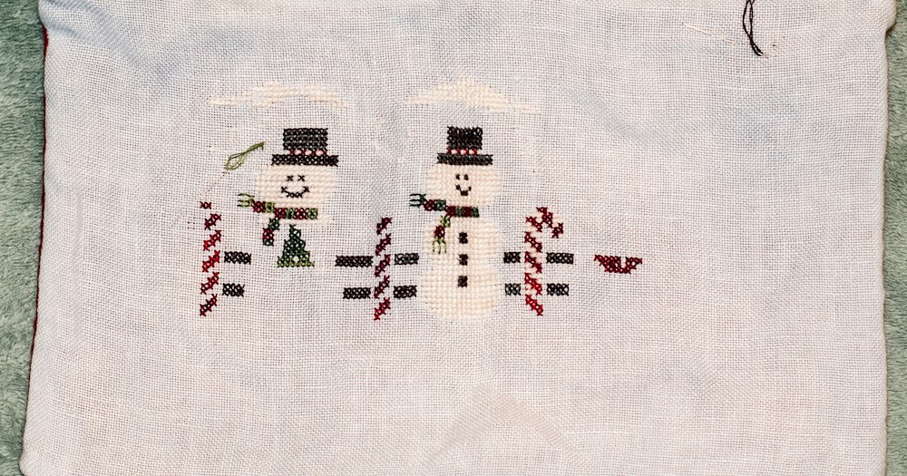 Committed Stitcher: One And A Half Snowmen