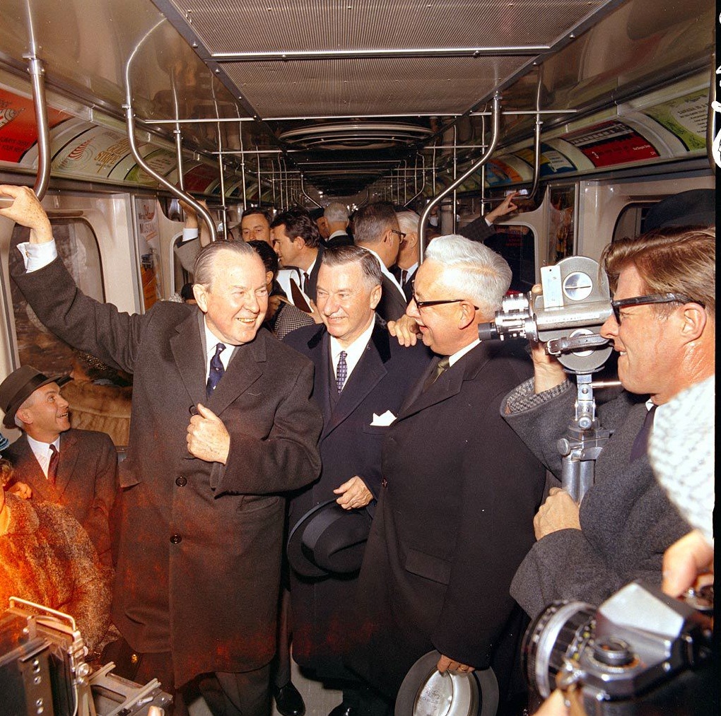 Toronto Then and Now: # 38 ~ The Yonge Street Subway Line, Then and Now