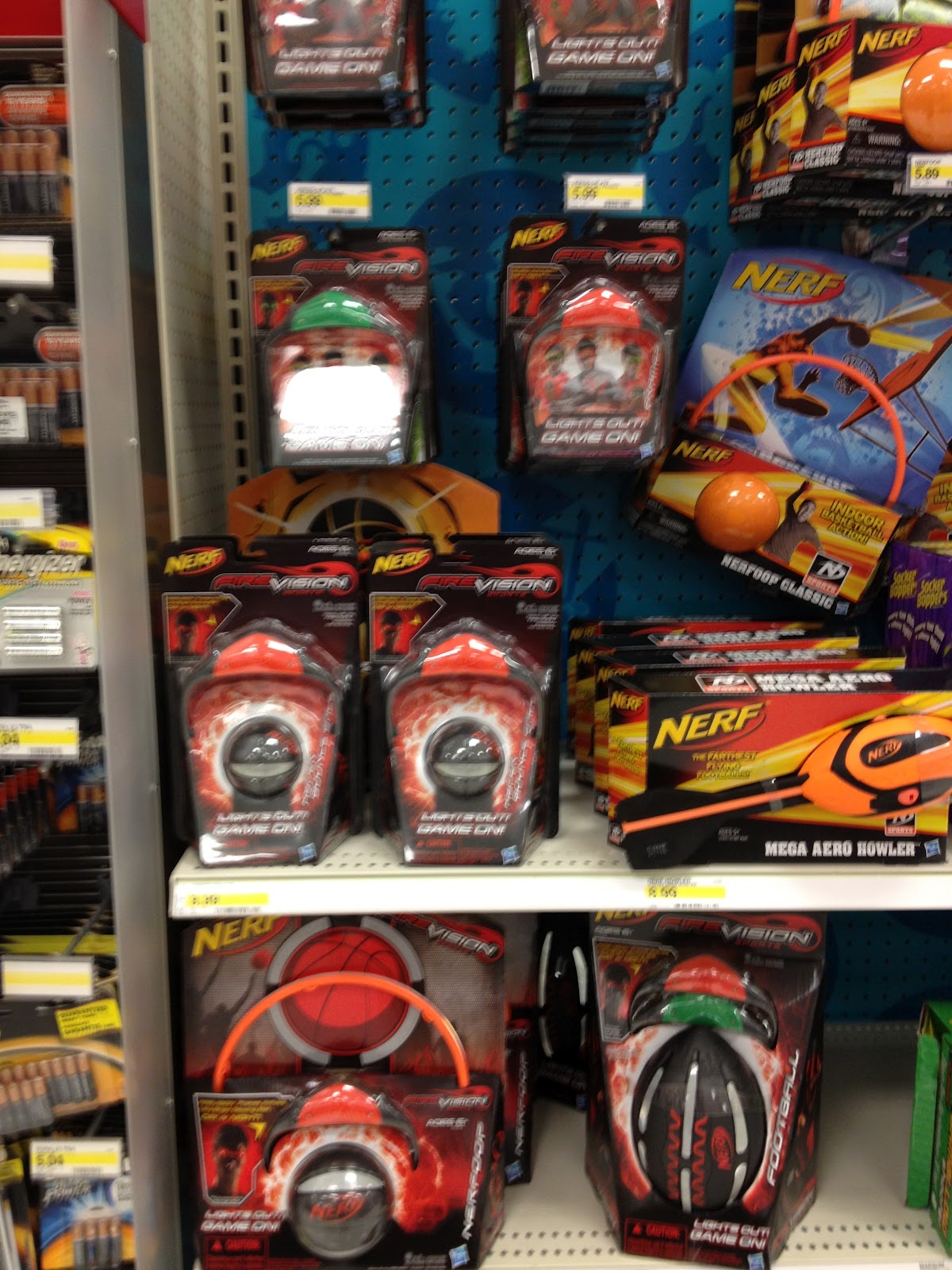 Nerf Nite Fire Vision Football