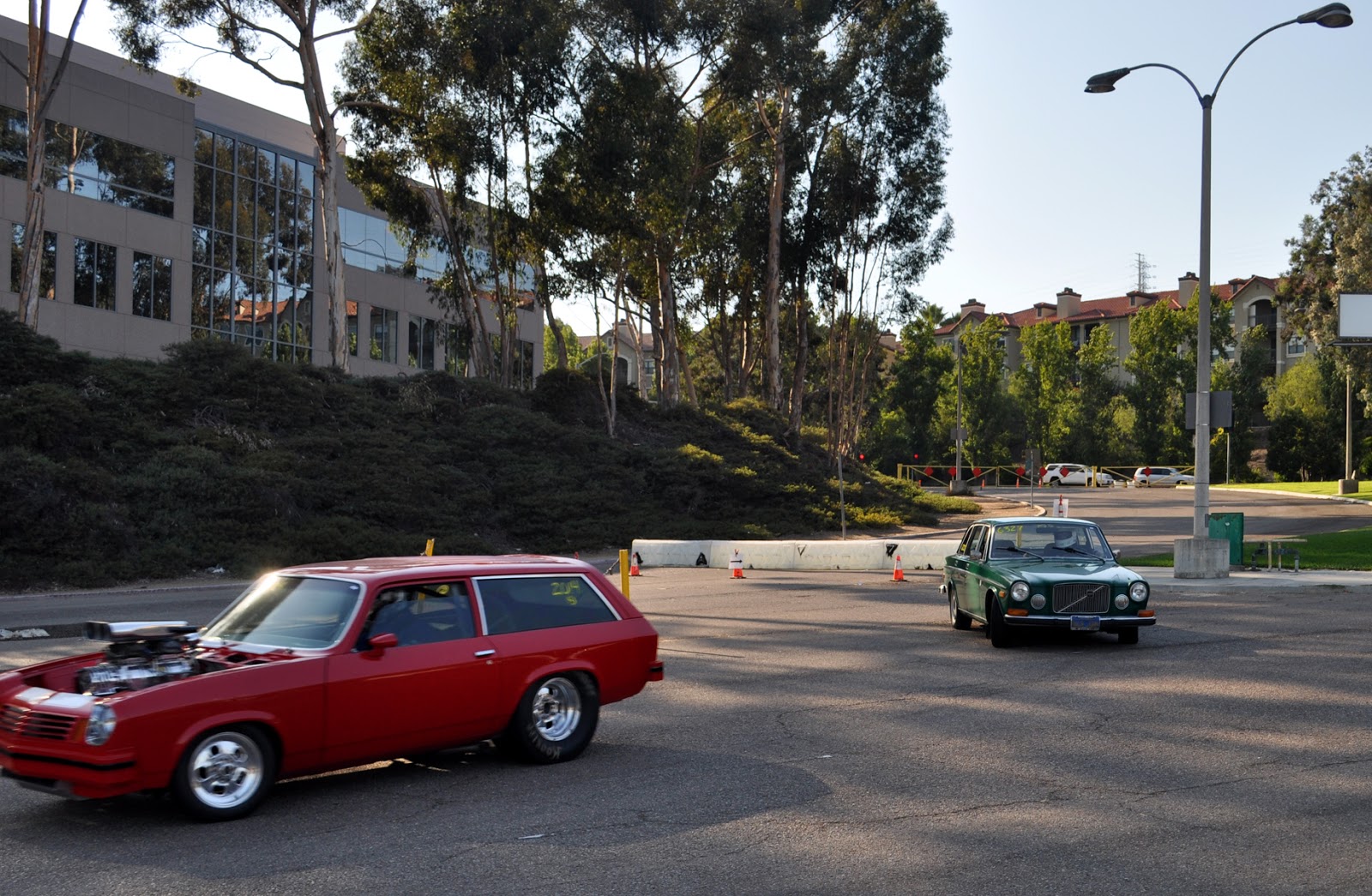 Just A Car Guy: drag racing at Qualcomm Stadium, during Eurofest ...