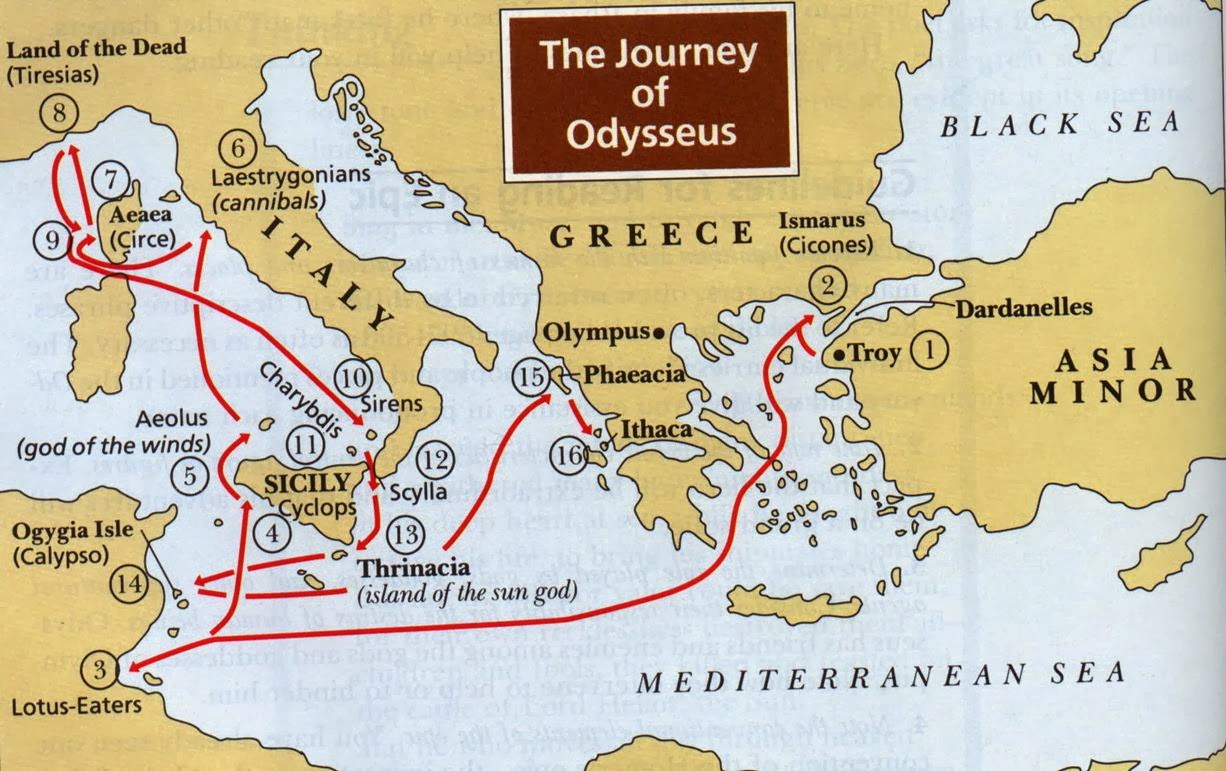 ΠΑΡΑ ΔΗΜΟΝ ΟΝΕΙΡΩΝ: Το ταξίδι του Οδυσσέα