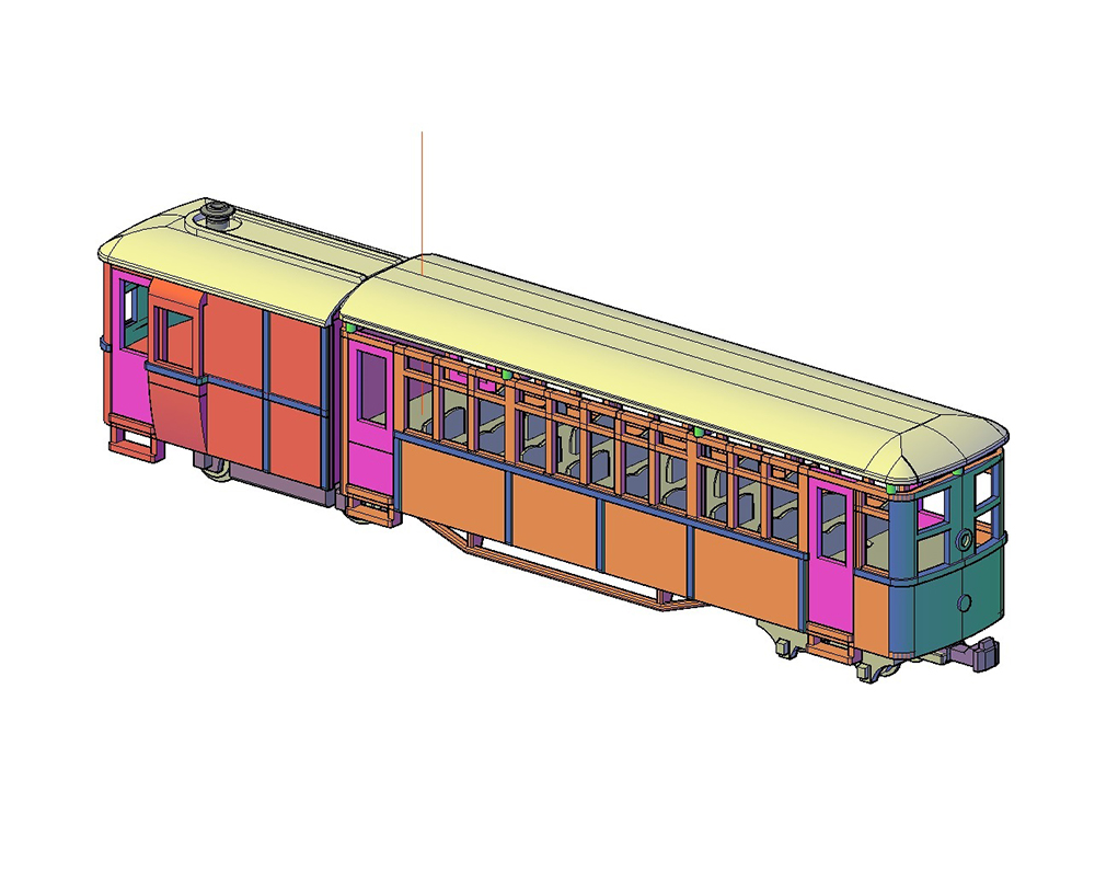 Model Engine Works: J.C.R. Sentinel Steam Railcar Pioneer 1