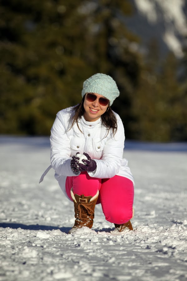 Look: neve no Mount Baker