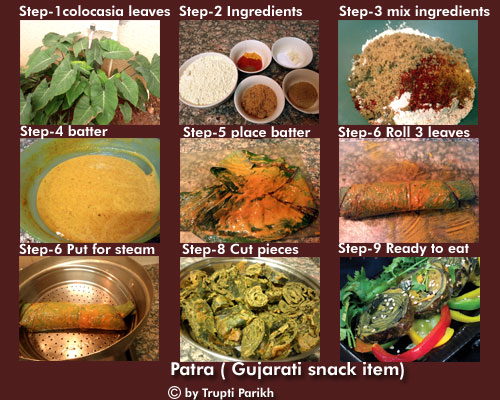 Your health is in your hands: Appetizer: Steamed Patra