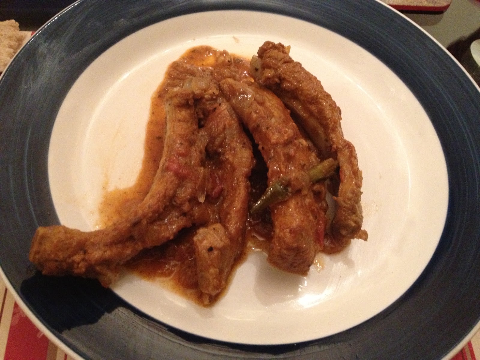 Jouelle's Kitchen: Pork Ribs Curry