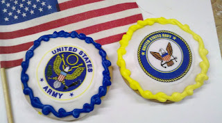 Leslie's Cool Cakes from Stan's Northfield Bakery: Military Cookies ...