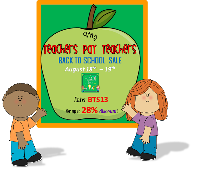 A Teacher's Idea: Teachers Pay Teachers Sale 2013