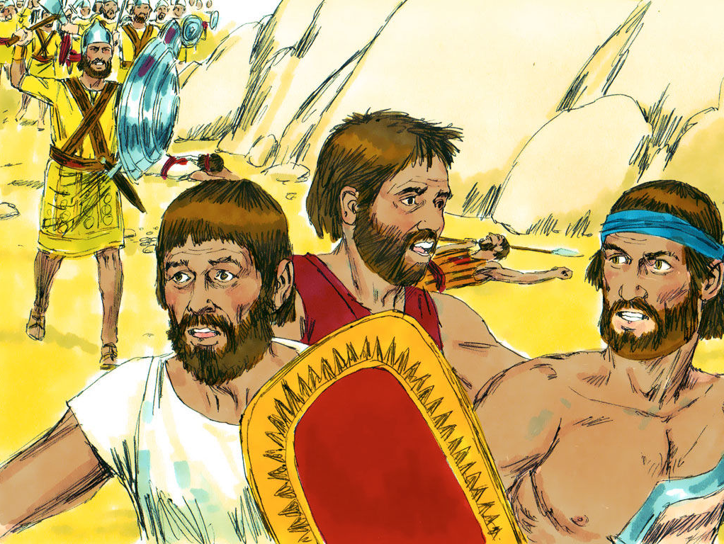 God Helped Aaron and Hur