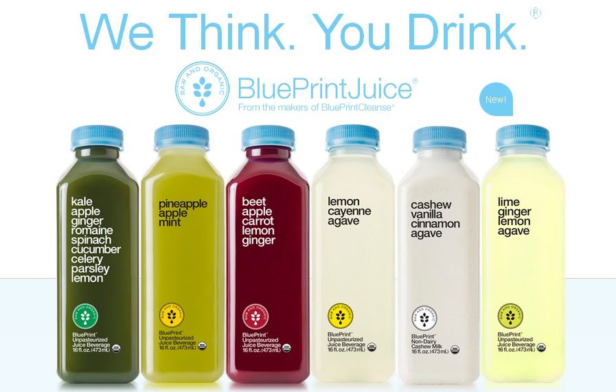 BluePrintJuice: Bottled Juice To Go | A Very Sweet Blog