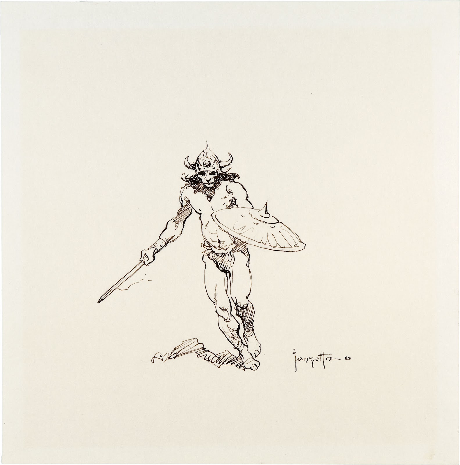 Cap'n's Comics: Things Go Betta With Frank Frazetta