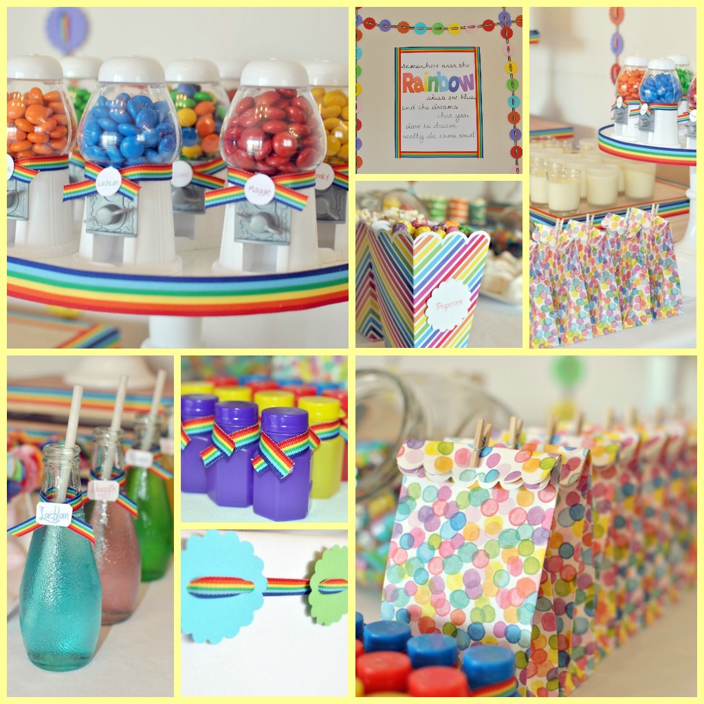 Taylor Made Baking: Claire's Rainbow 2nd Birthday Party!