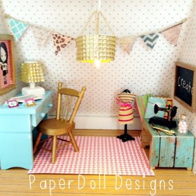 inspire co.: mini craft room