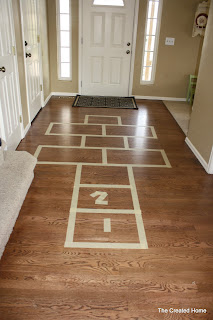 The Created Home: Indoor Hopscotch