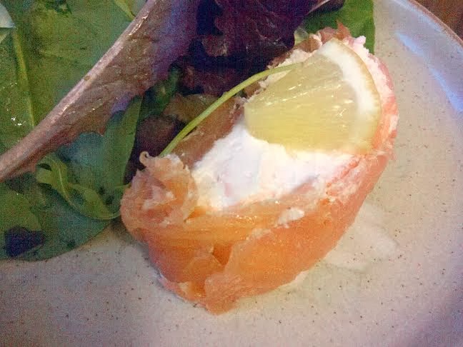 Smoked Salmon Roulade - an easy-peasy starter - Square Sparrow