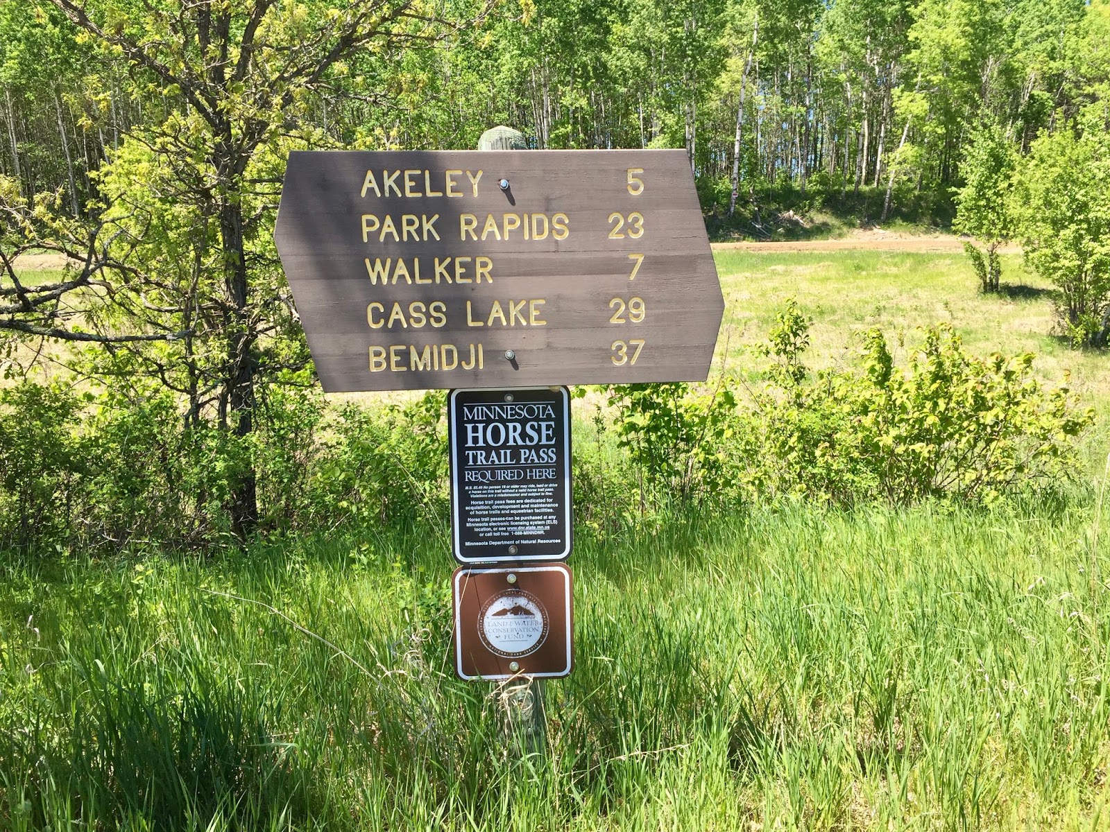 Along the Way: Heartland State Trail - Park Rapids to Walker (MN)