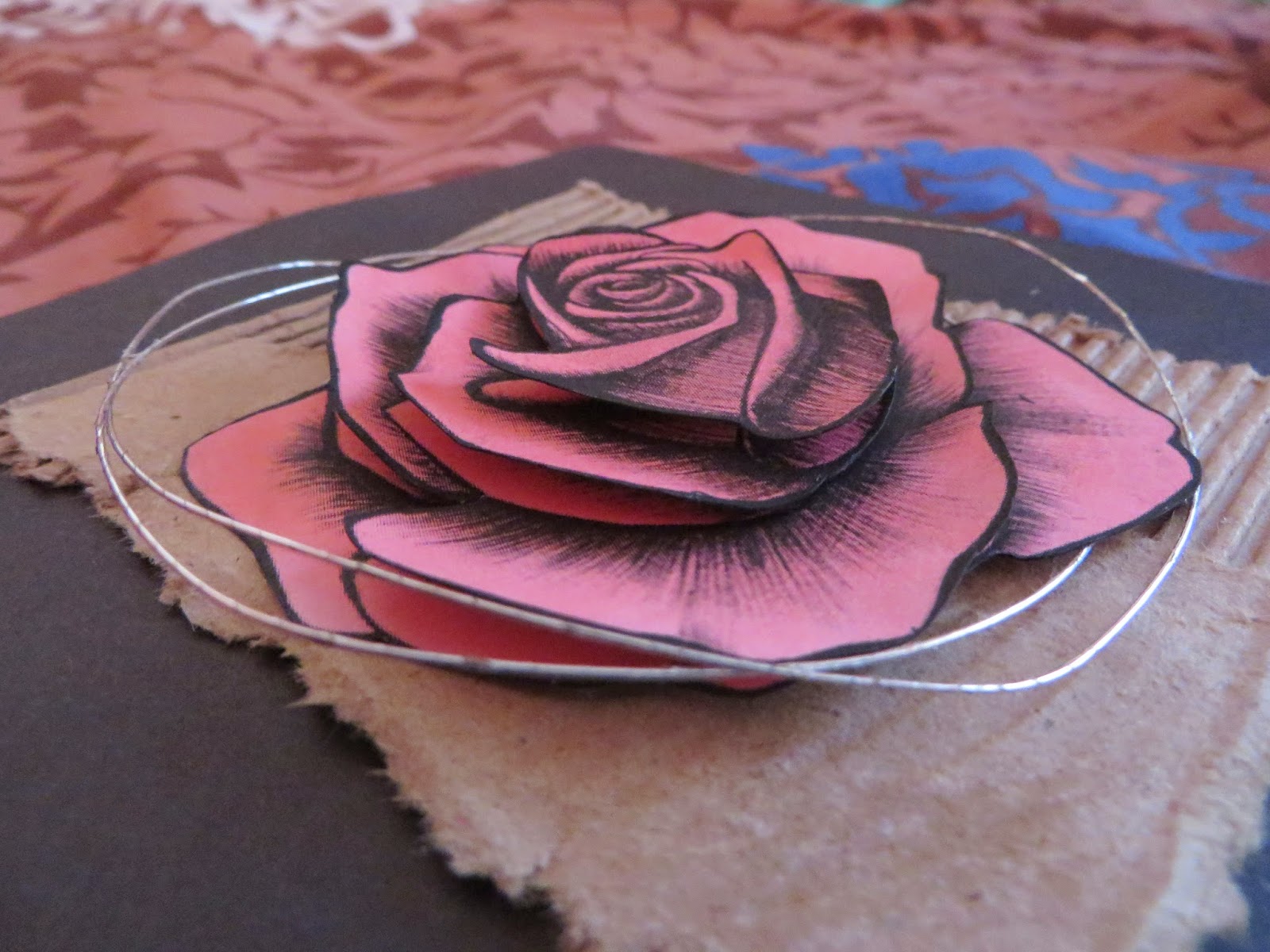Craft Concoction: Paper Tole Rose (Tutorial)