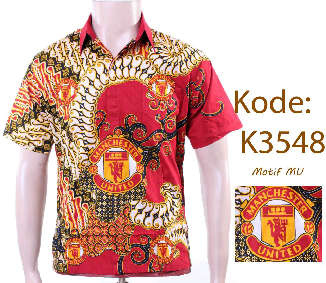Batik Distro Manchester United